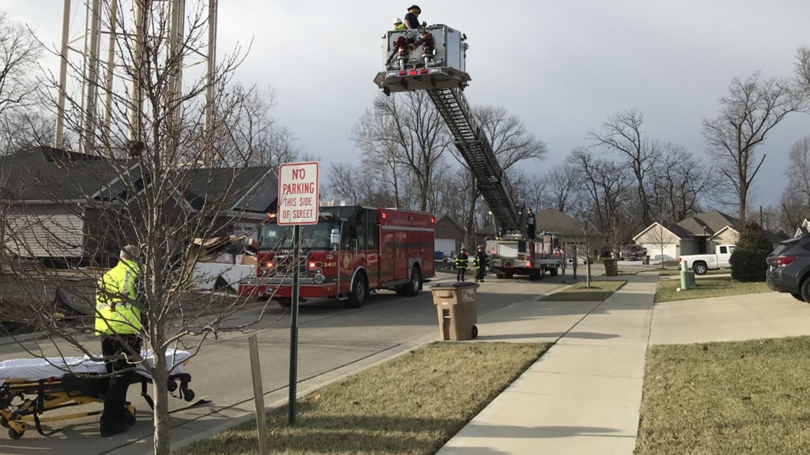 Injured construction worker rescued by Columbus firefighters | wthr.com