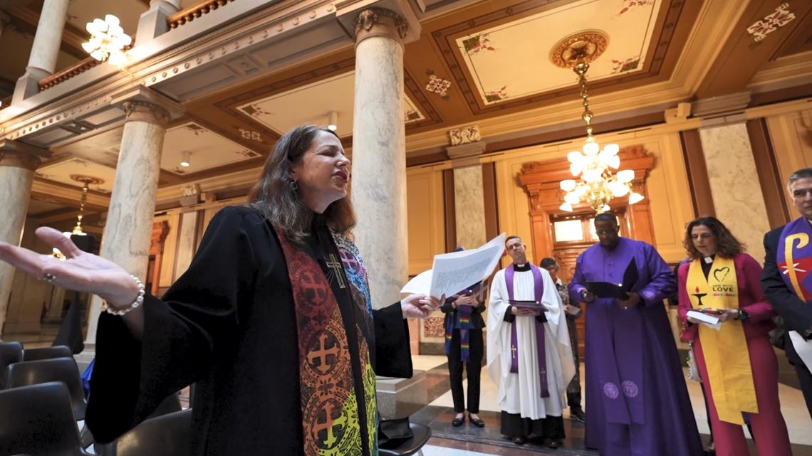 Indiana clergy calls on Gov. Holcomb to veto SB 480 | wthr.com