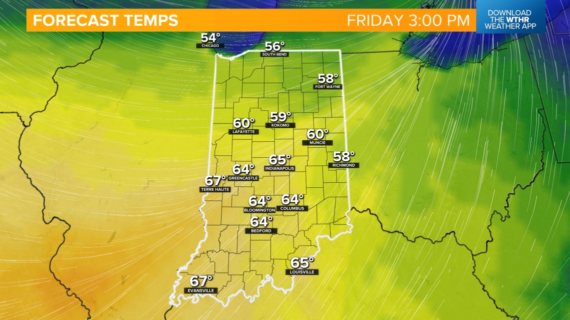 February ending very windy across Indiana, snow possible first day of ...