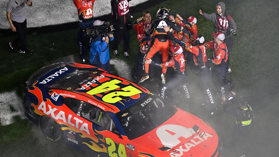 William Byron wins 2nd straight Daytona 500 | wthr.com