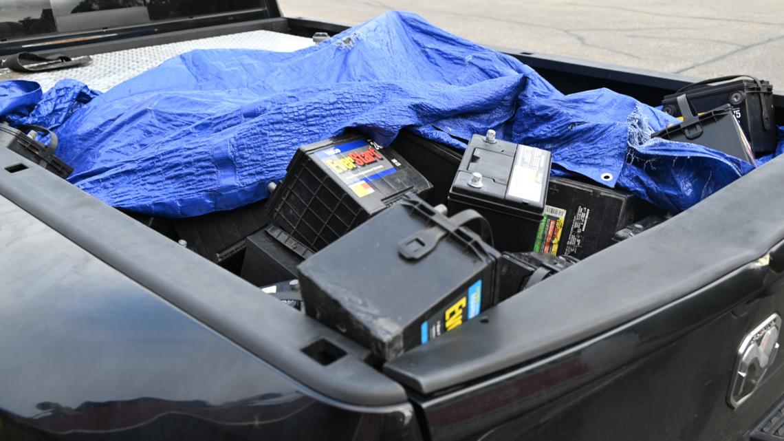 Car batteries stolen from several Walmart stores around Indiana | wthr.com