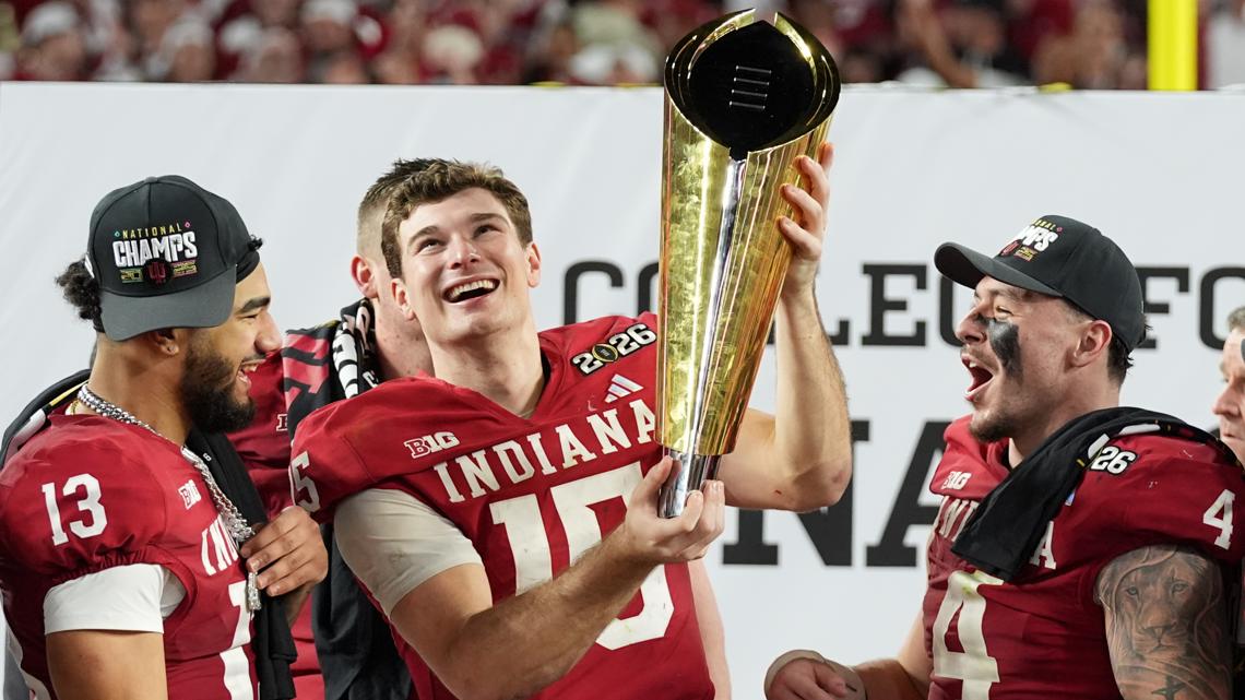 IU wins first national championship, 27-21 over Miami, to complete 16-0 ...