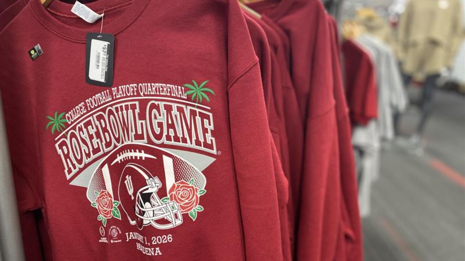 IU fans snag latest merch ahead of Peach Bowl | wthr.com