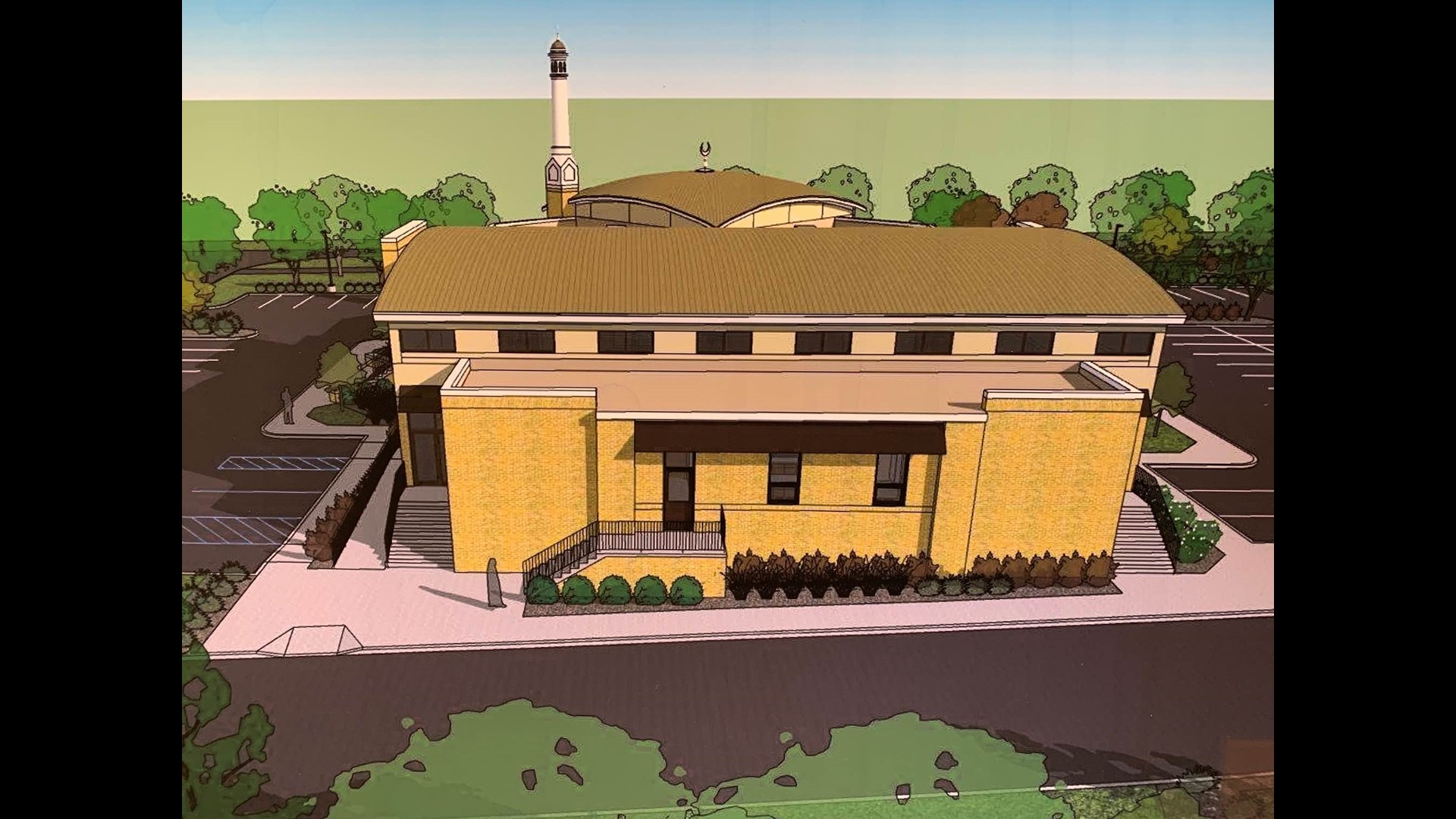 Carmel breaks ground on 1st mosque | wthr.com