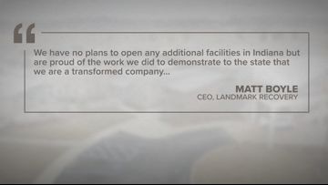 Landmark Recovery will not reopen troubled Indiana addiction treatment ...
