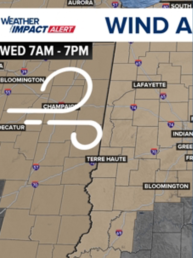 Tracking high winds rushing cold air and snow flurries into Indiana ...