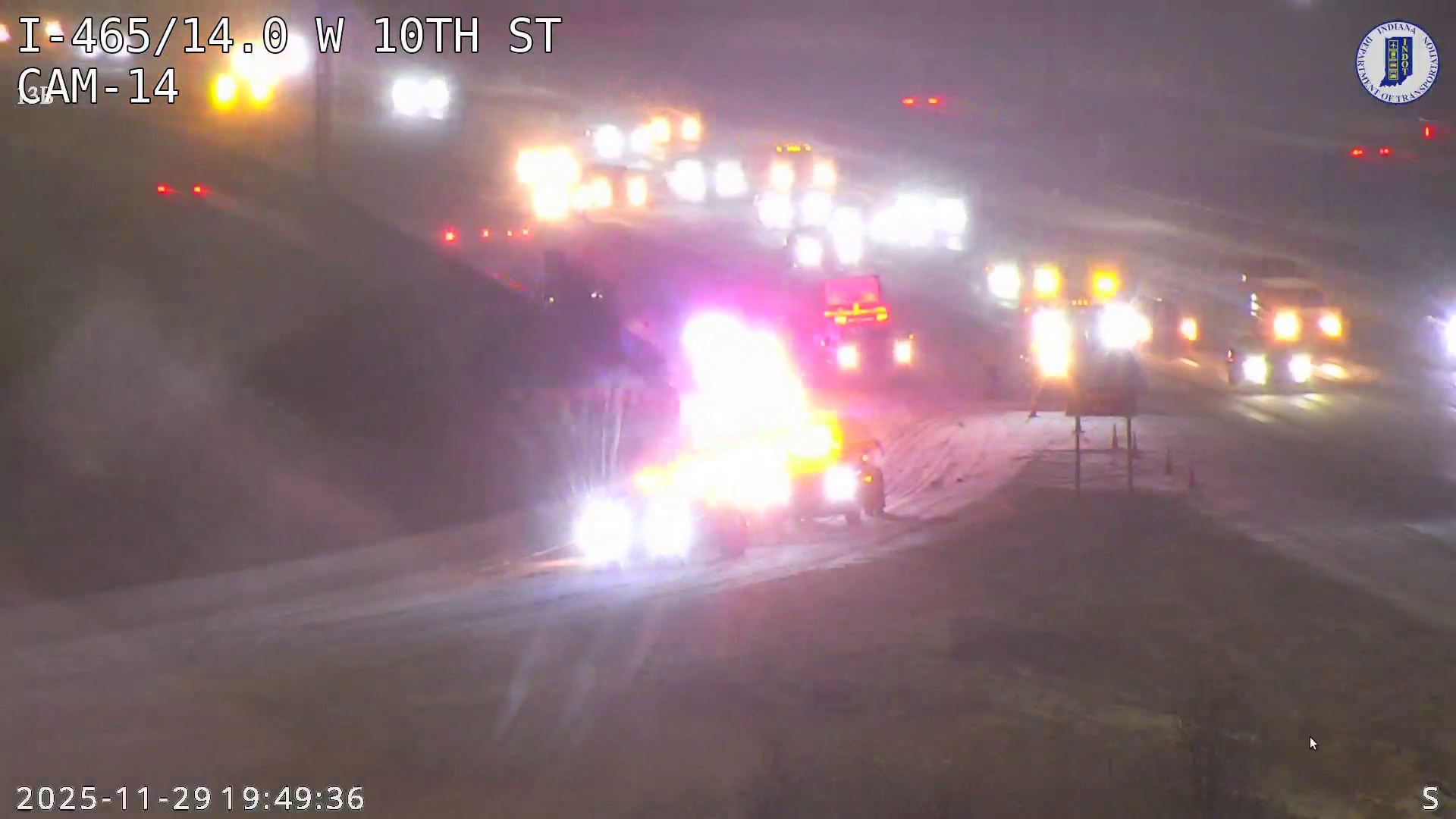 State police trooper injured in crash on I-465 exit ramp on Indy's west ...