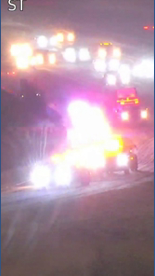 State police trooper injured in crash on I-465 exit ramp on Indy's west ...