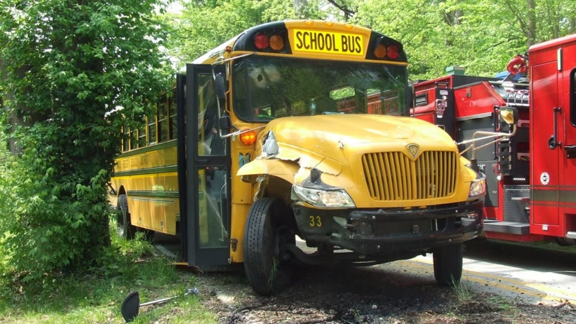 No serious injuries in Monrovia school bus crash | wthr.com