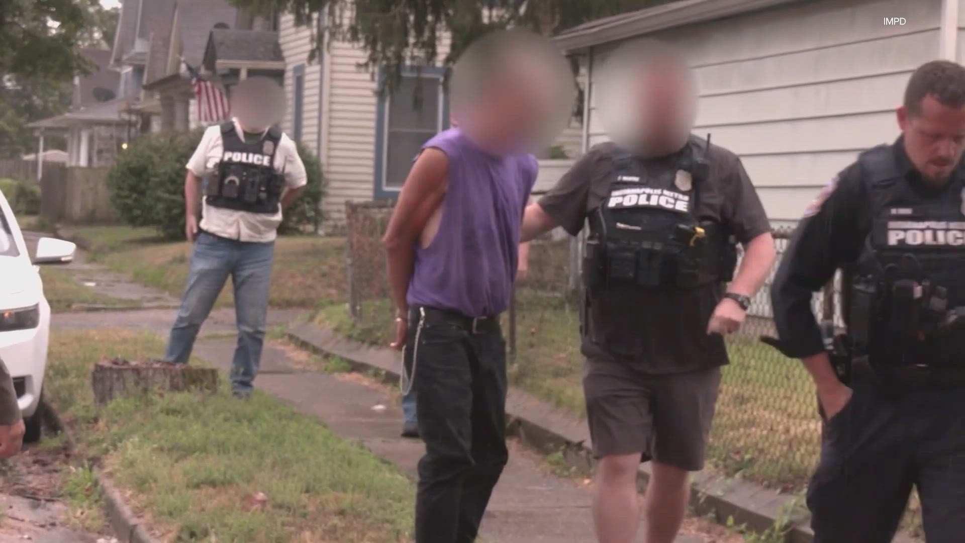Over 100 people arrested in massive police operation in Indianapolis ...