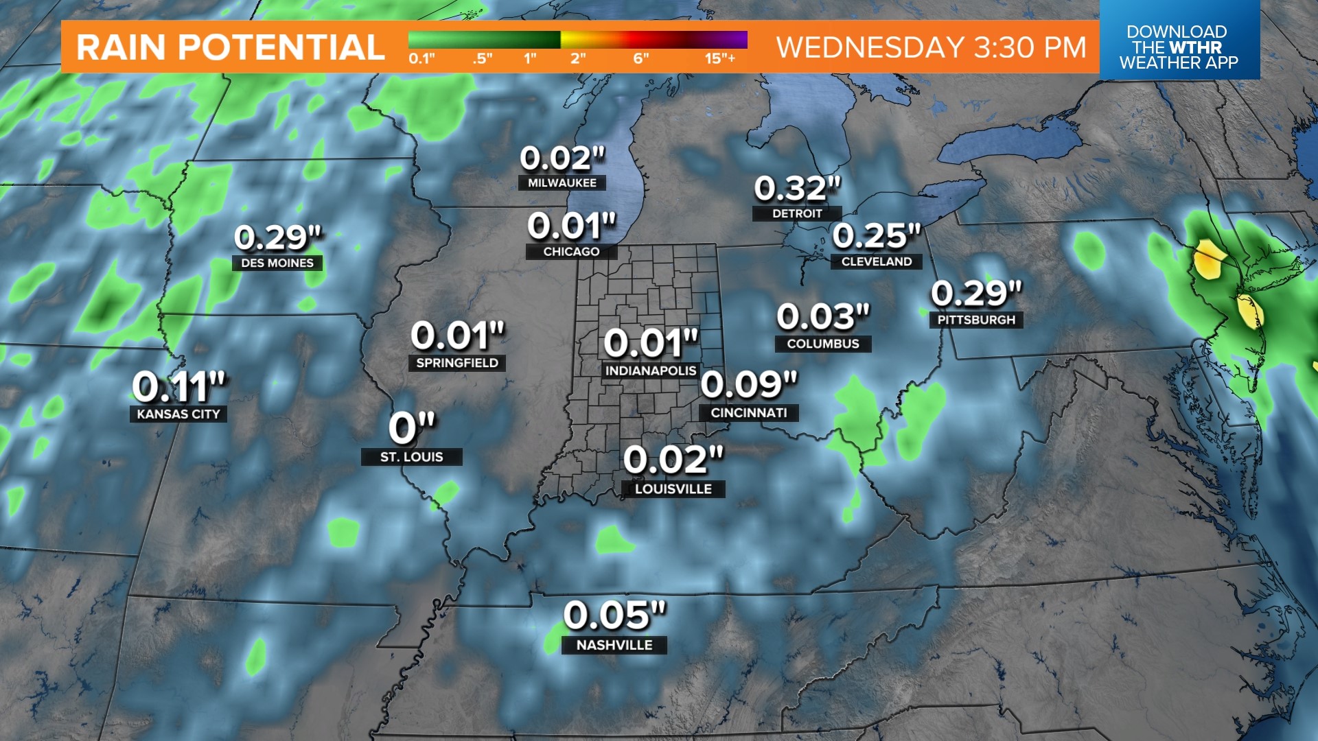 Weather blog: From soggy to sunny into the weekend | wthr.com