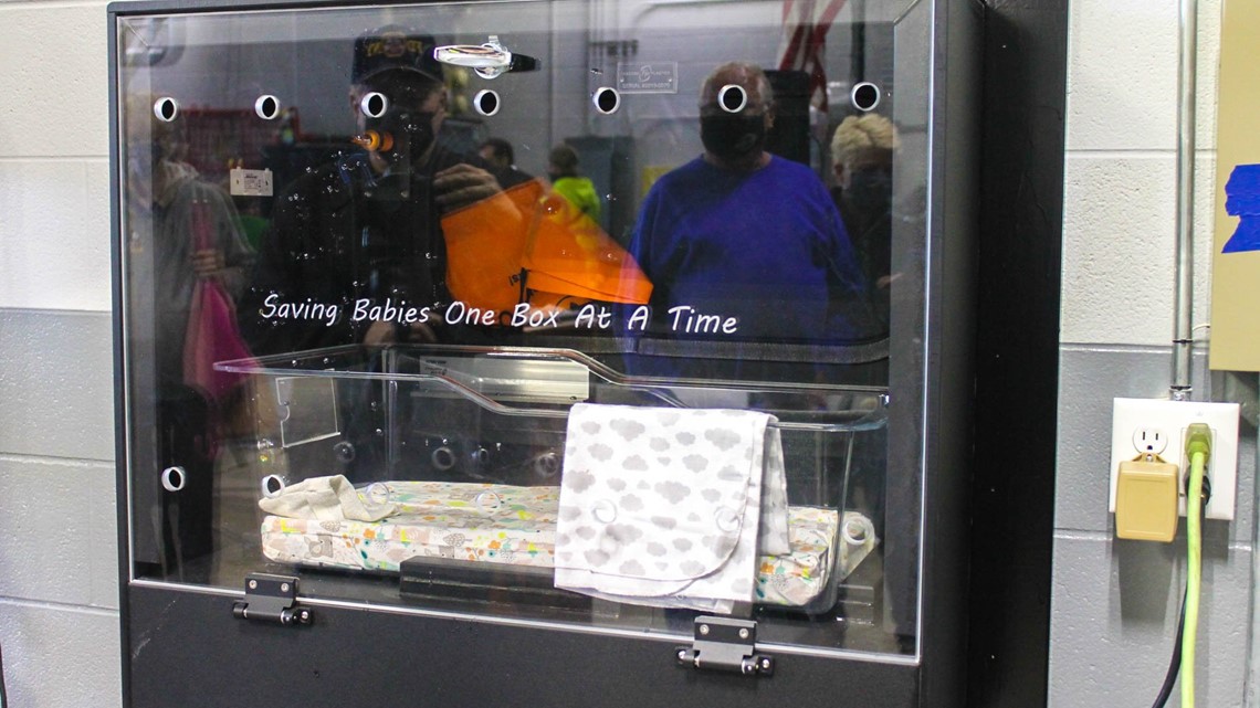 Infant surrendered in northwest Indiana Safe Haven Baby Box | wthr.com