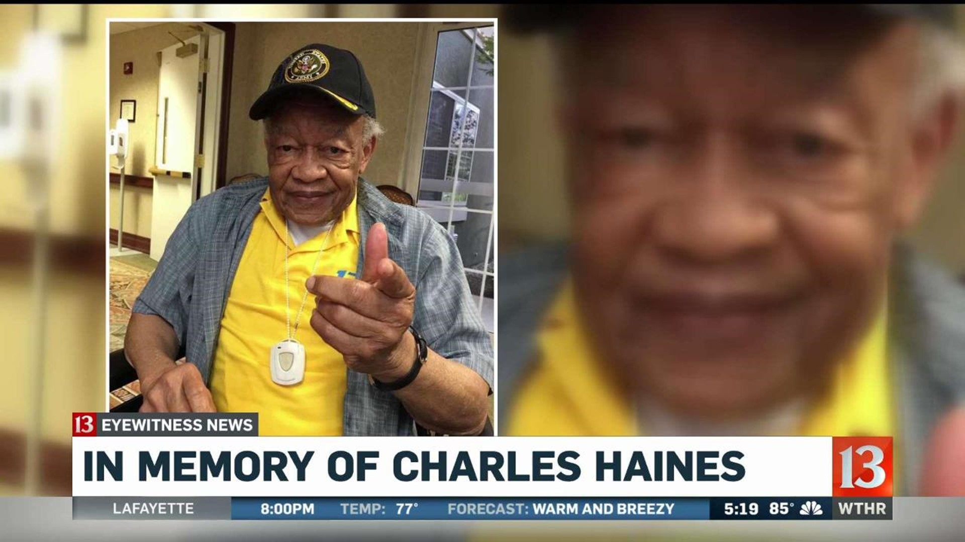 Longtime WTHR graphic artist Charlie Haines dies at 93 | wthr.com