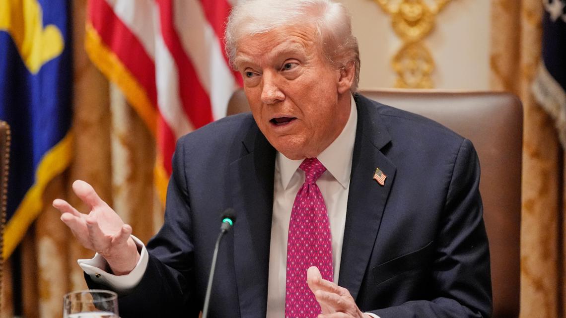 President Trump talks redistricting with Indiana Senate Republicans | wthr.com