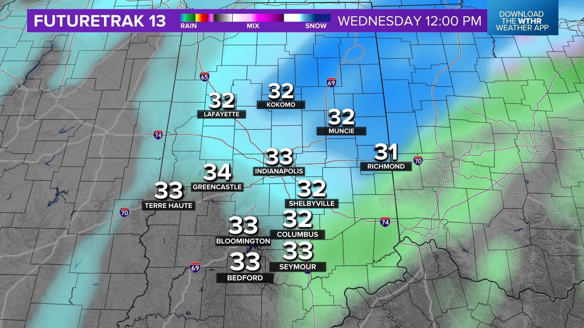 Weather Blog: Tuesday afternoon winter storm update | wthr.com