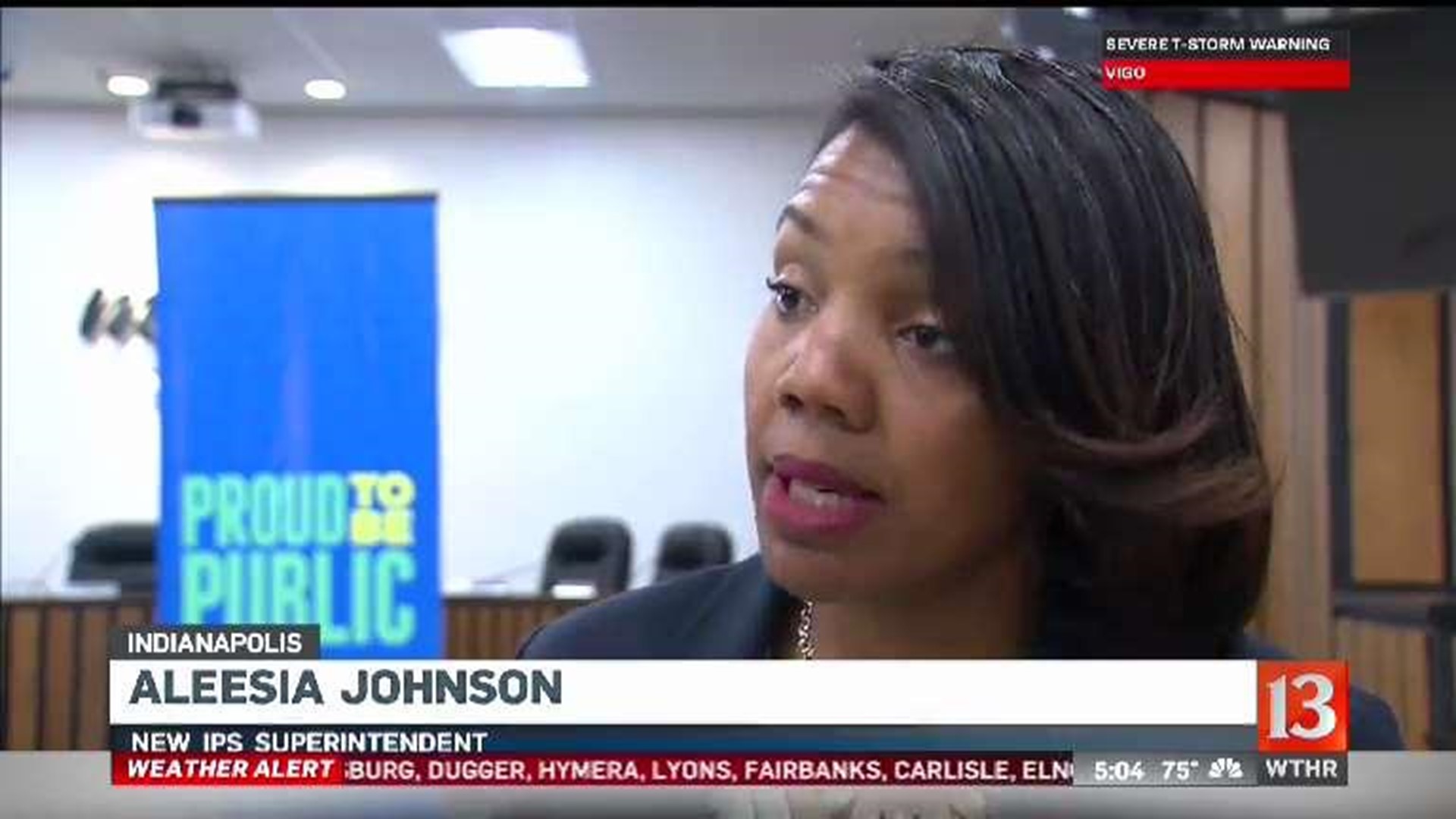 IPS unanimously approves Aleesia Johnson as new superintendent | wthr.com