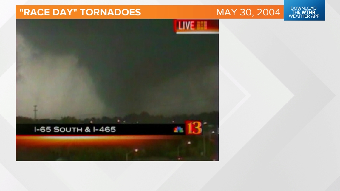 'Race Day' tornadoes on May 30, 2004 | wthr.com