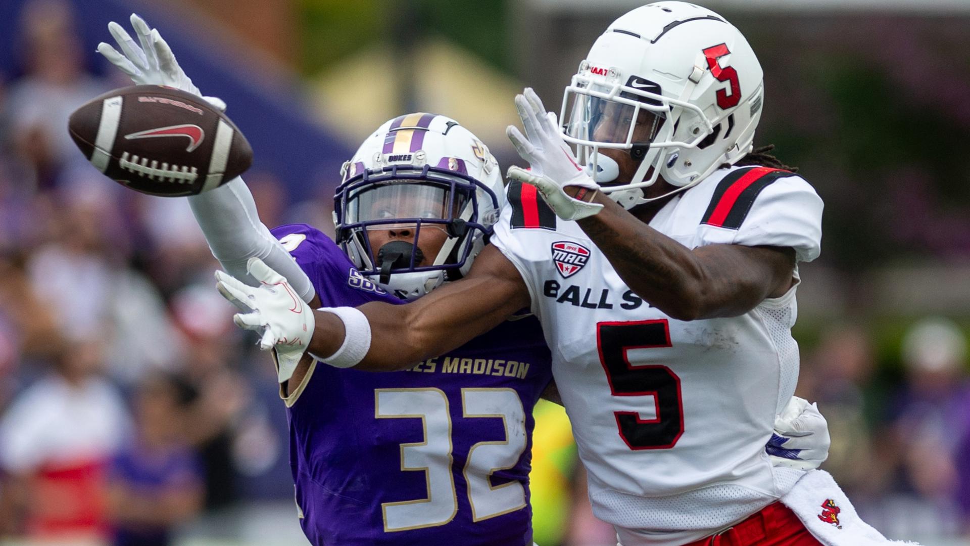 Ball State falls to James Madison 63-7 | wthr.com