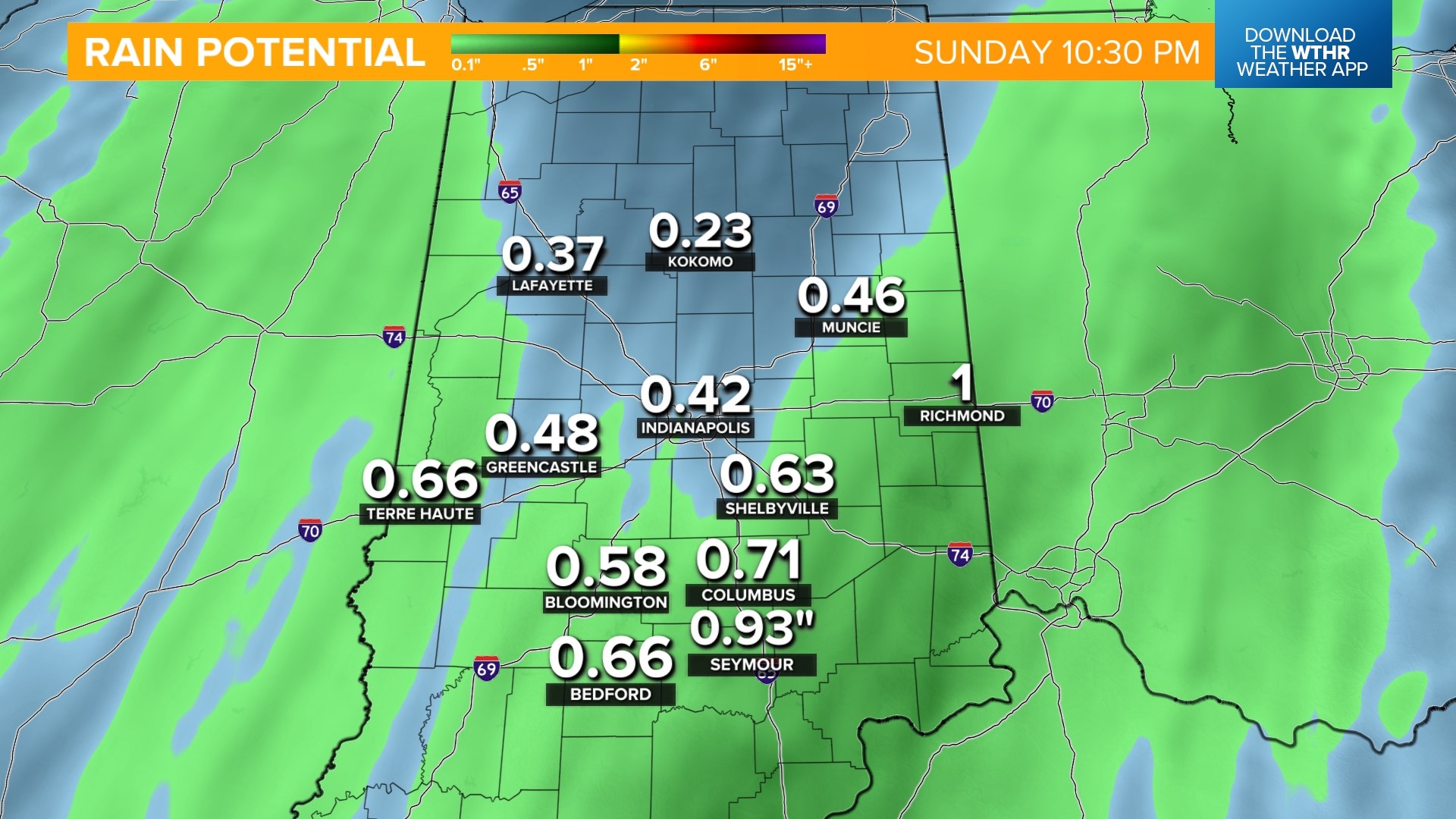 Snow squalls possible Monday | Live Doppler 13 Weather Blog | wthr.com