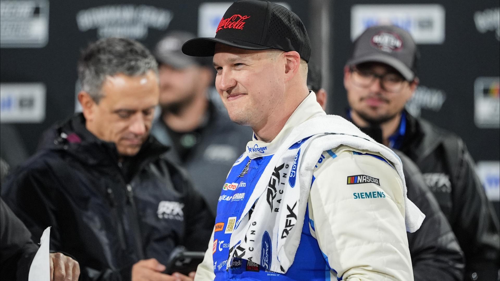 Ryan Preece wins The Clash in sleet and near-freezing temperatures ...