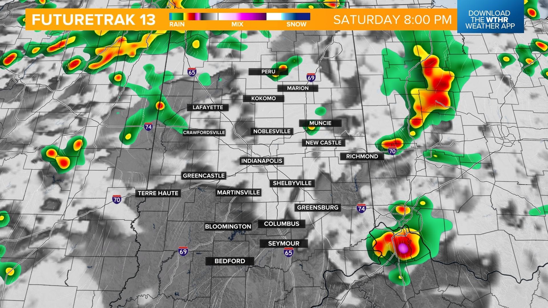 Live Doppler 13 Indiana Weather Blog: Weekend rainstorm timeline | wthr.com