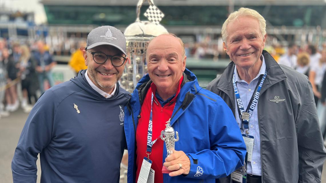 Borg-Warner presents Baby Borg trophy to 13News meteorologist Chuck ...