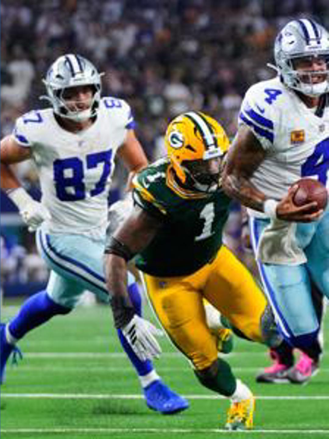SCORIGAMI! Packers, Cowboys tie with final score never seen in the NFL ...