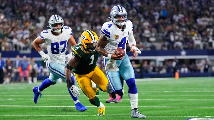 SCORIGAMI! Packers, Cowboys tie with final score never seen in the NFL ...