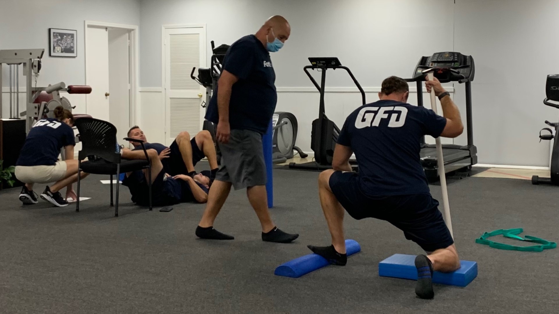 Athletic trainers keeping officers and firefighters healthy | wthr.com
