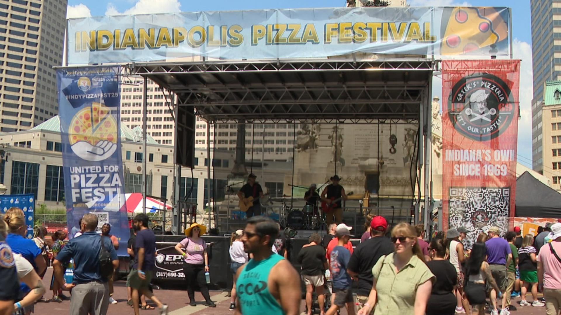 Attendees frustrated with inaugural Indianapolis Pizza Festival | wthr.com