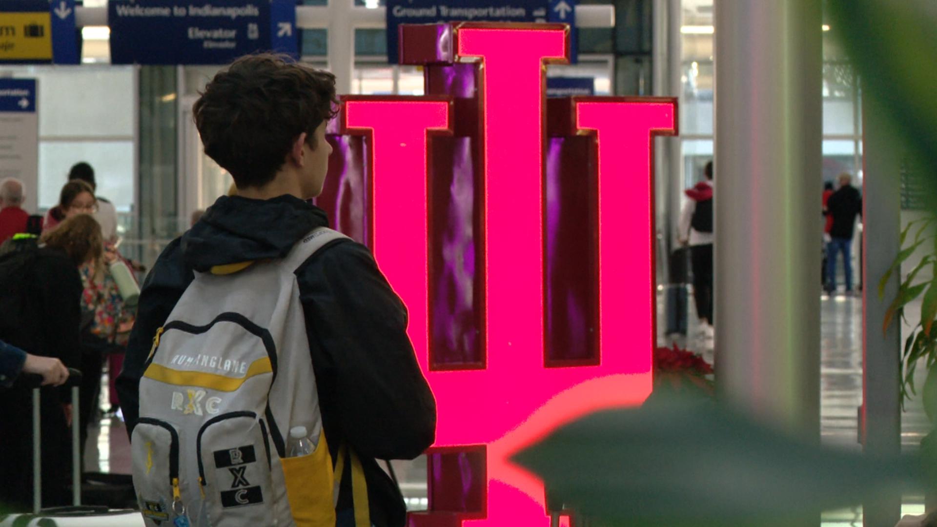 Hoosiers return home after Rose Bowl win, eyes already on Peach Bowl ...