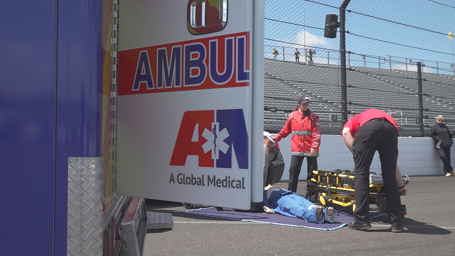 IMS emergency crews get on-track practice prior to race day | wthr.com