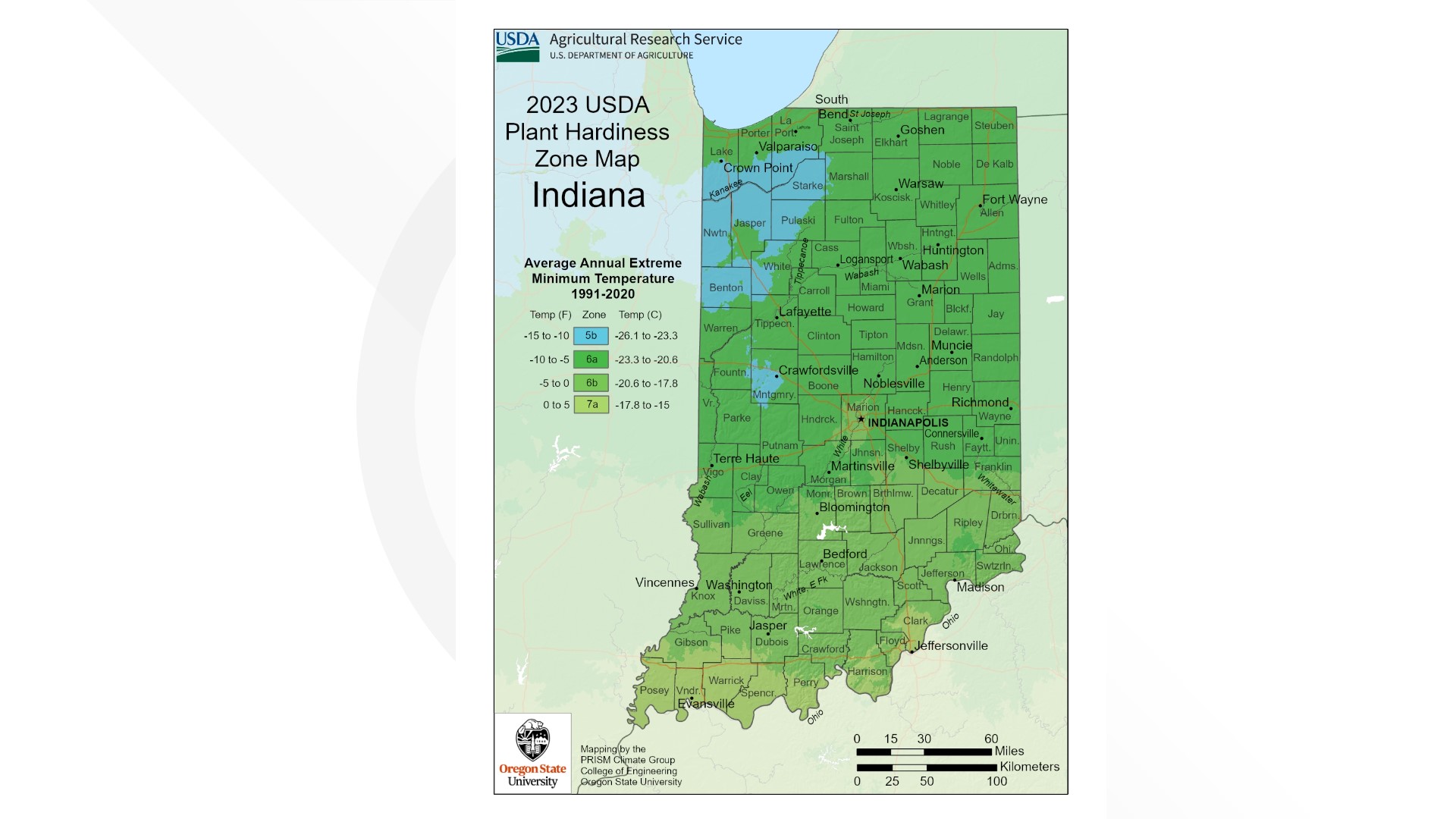 Much of Indiana shifts into new plant hardiness zones - how does it ...