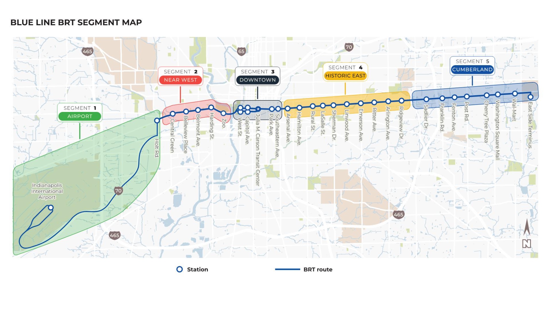 Federal government awards $150 million for IndyGo's Blue Line | wthr.com
