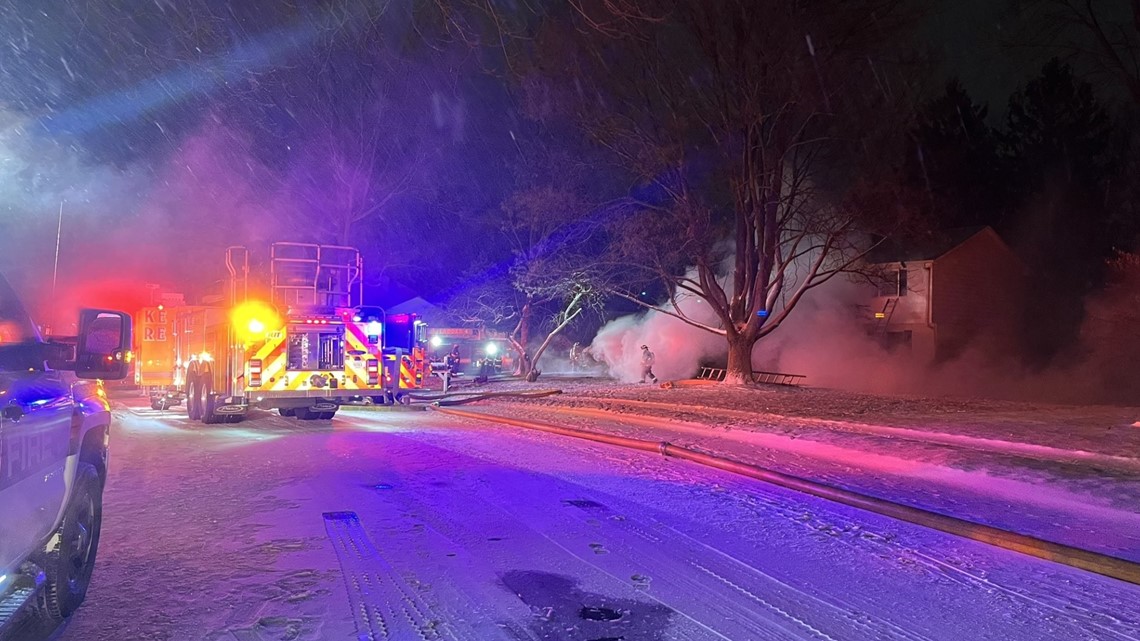 Wind, cold hampers crew fighting northwest side house fire | wthr.com
