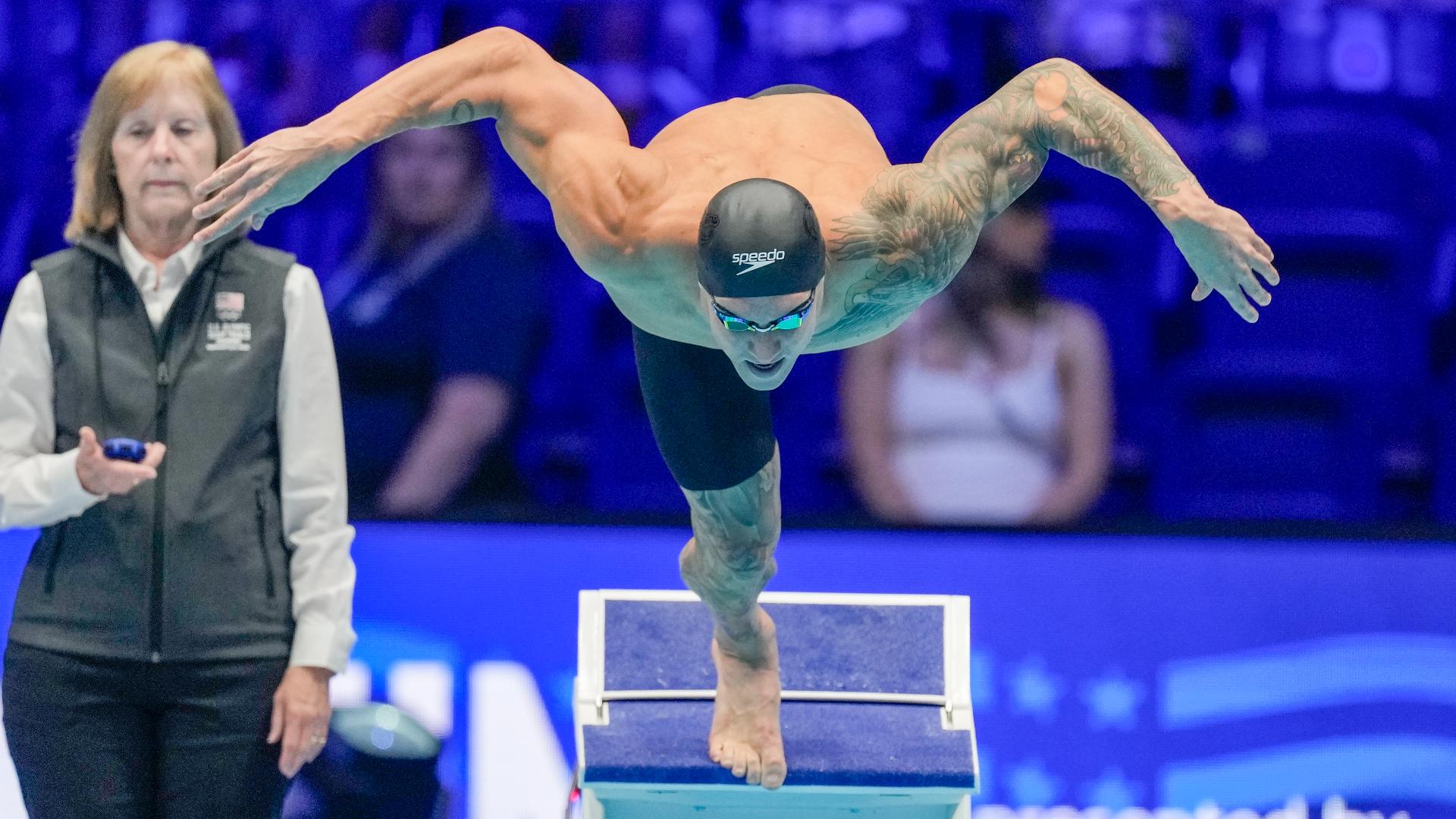 Caeleb Dressel finding more joy as he heads to another Olympics | wthr.com