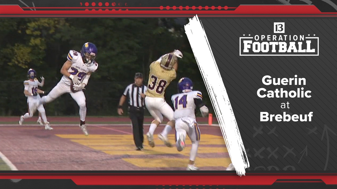Guerin Catholic handles conference rival Brebeuf Jesuit in 36-25 ...
