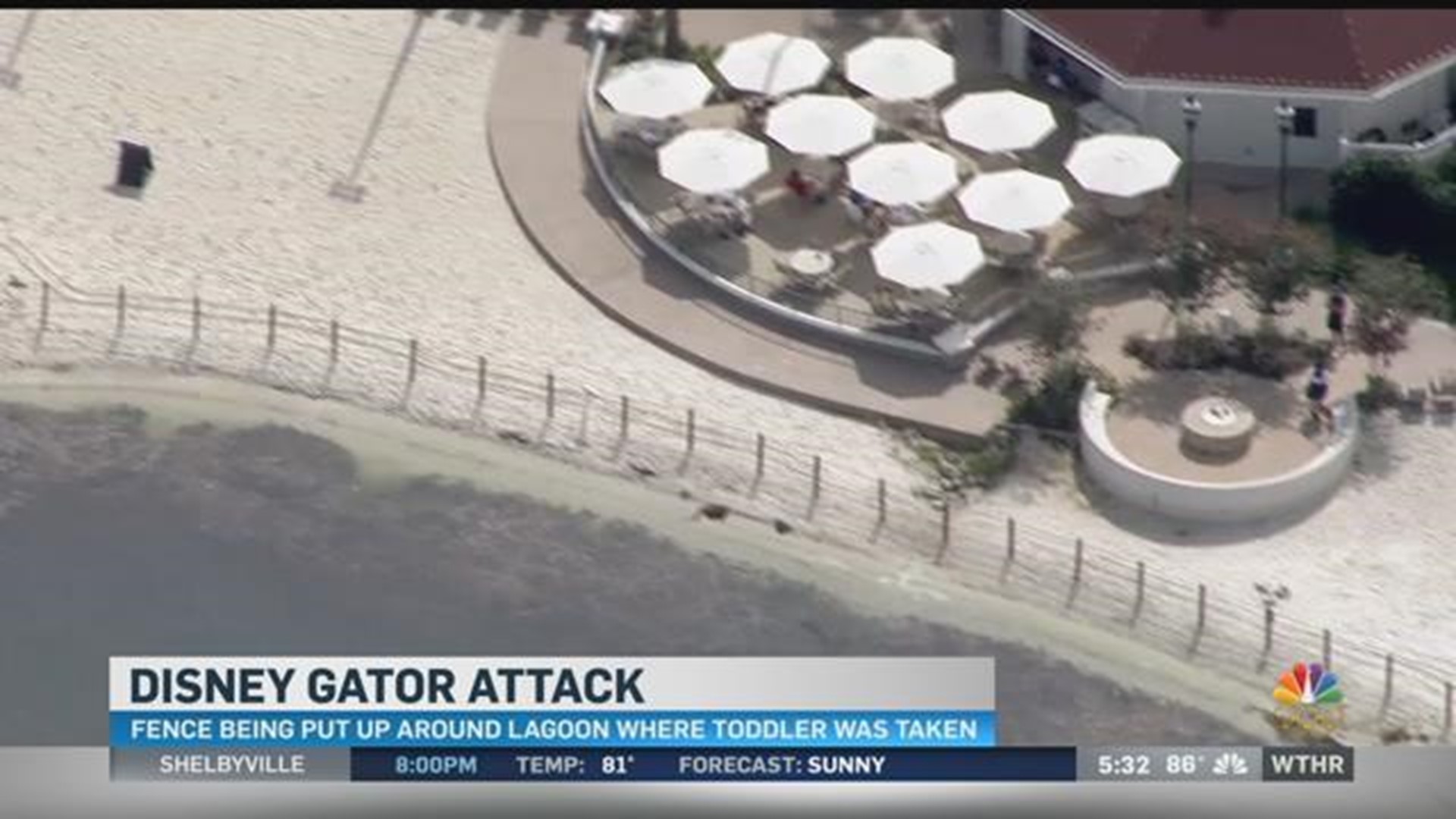 Disney World installs fences around lagoon where child was killed by ...