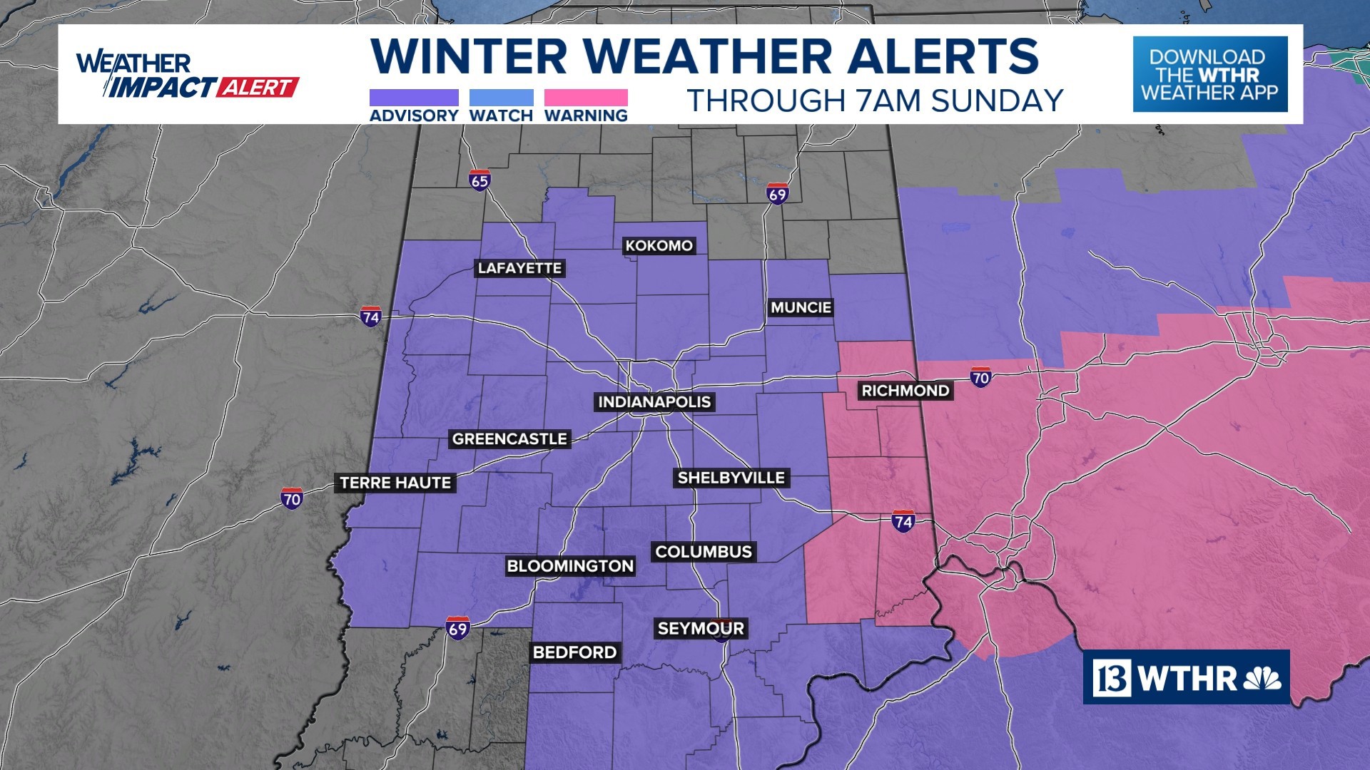 Extreme Cold Warnings and Advisories Overnight | Weather Impact Alert ...