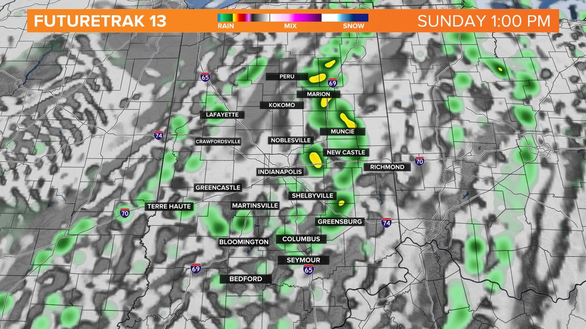 Chilly and wet at times through Monday | WTHR Weather Blog | wthr.com