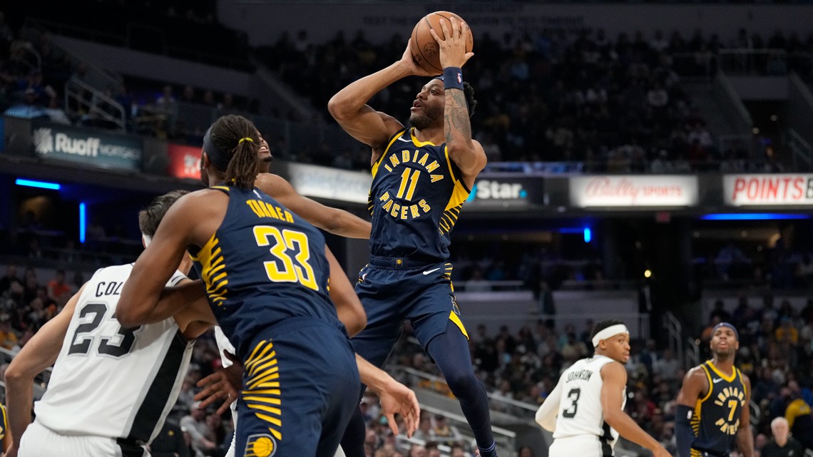 Pacers tie record in 152-111 rout of San Antonio | wthr.com