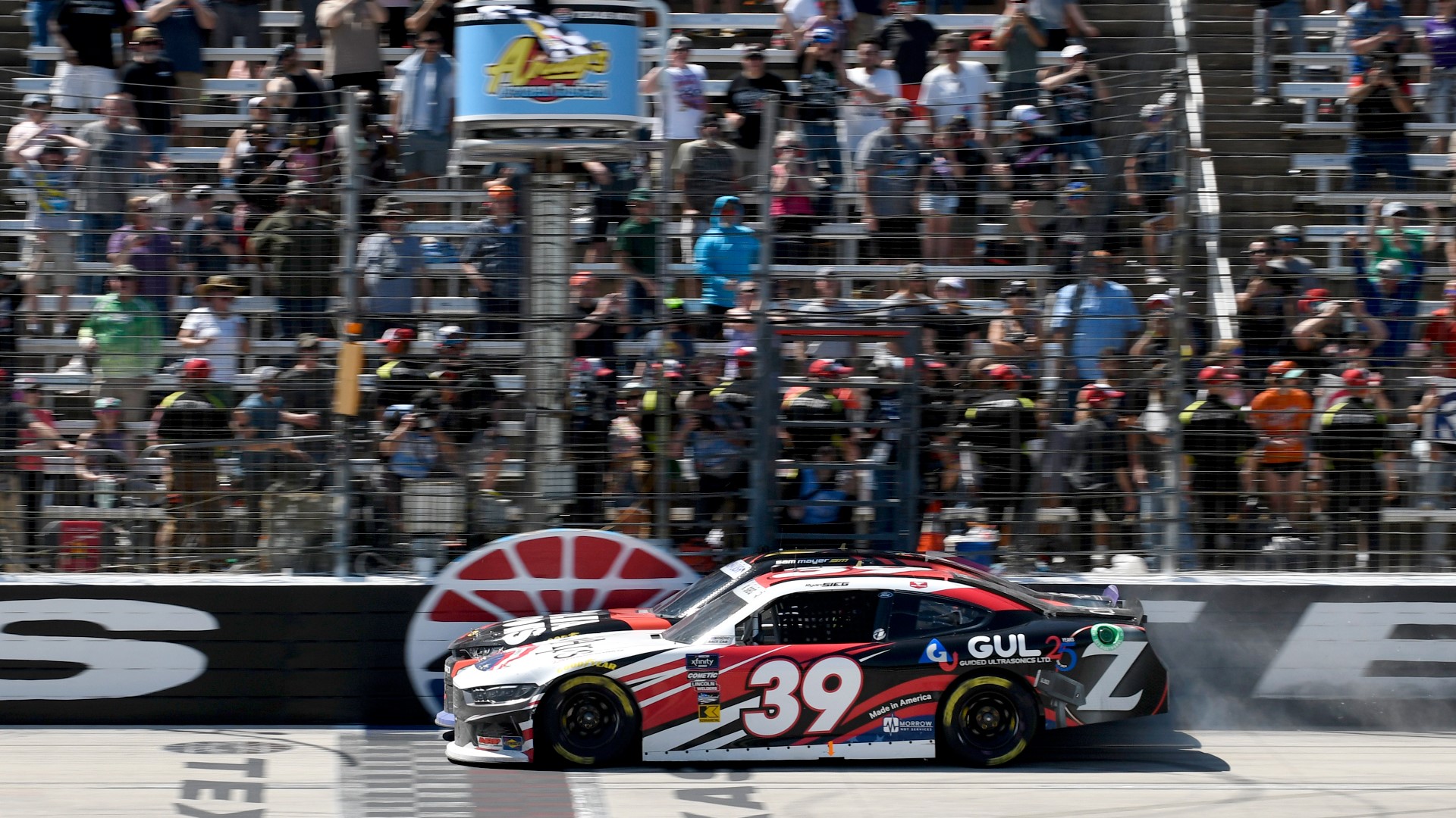 Mayer wins 2nd closest finish in NASCAR Xfinity Series history | wthr.com