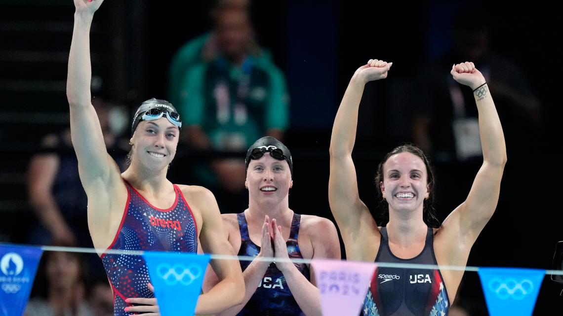 Lilly King goes out golden at Paris Olympics | wthr.com