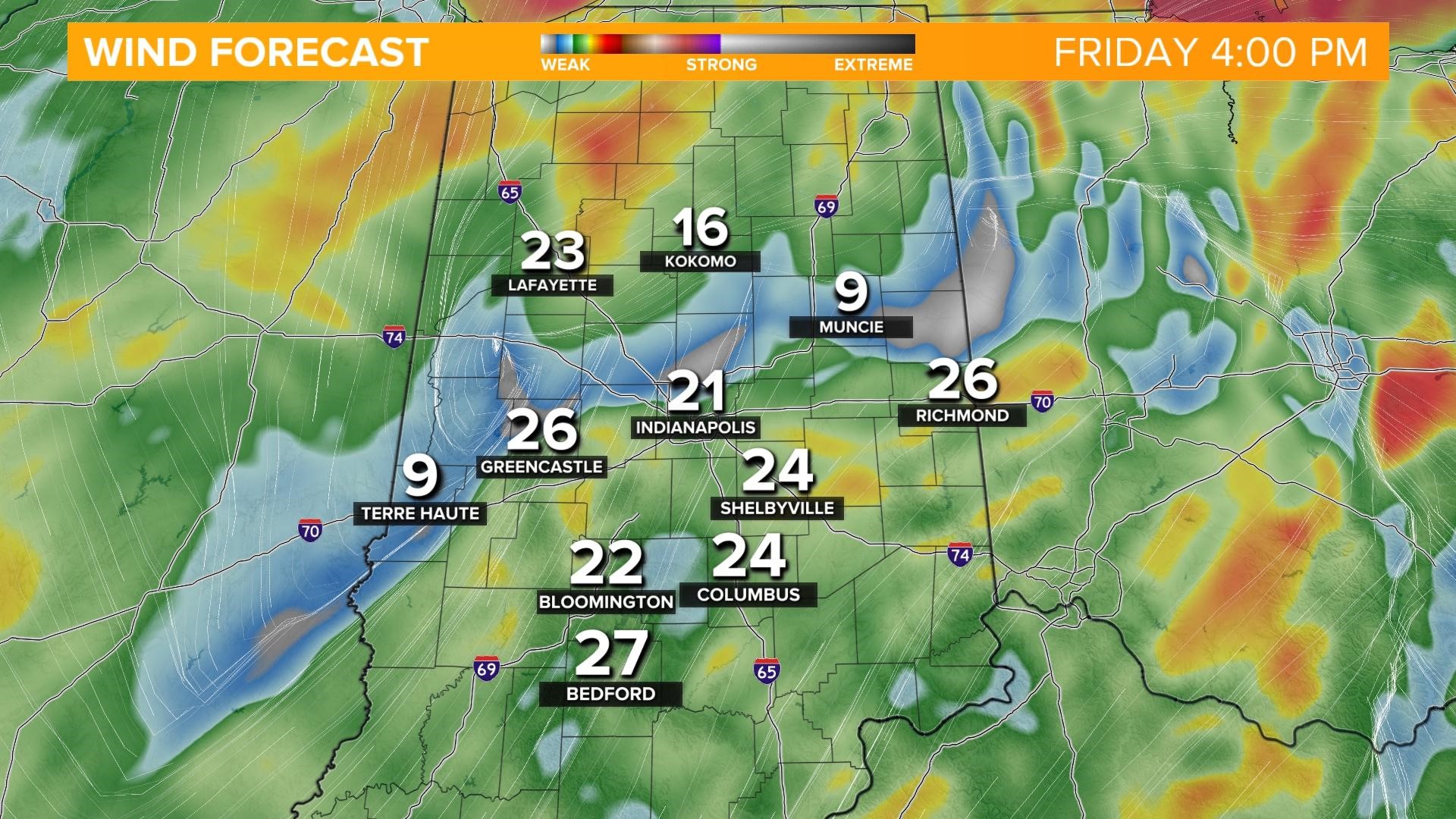 WTHR Live Doppler 13 Weather Blog: Rain returns Friday | wthr.com
