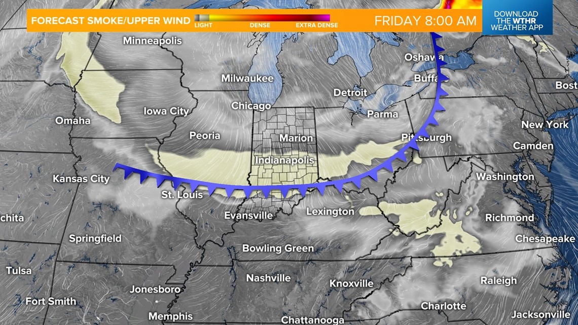 Weather blog: Isolated storms and return of haze | wthr.com