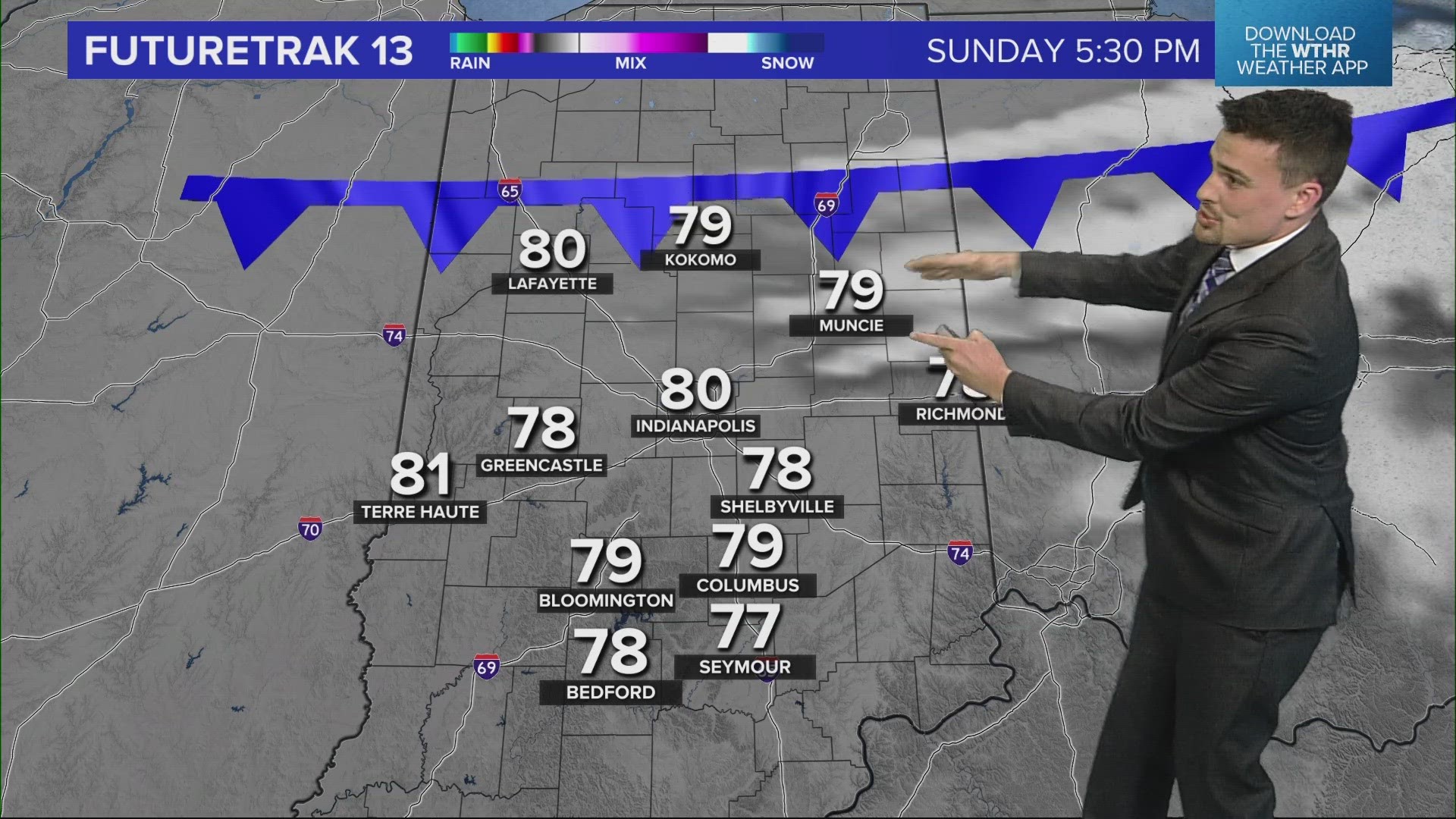 SkyTrak Weather Forecast: More rounds of rain this week | wthr.com