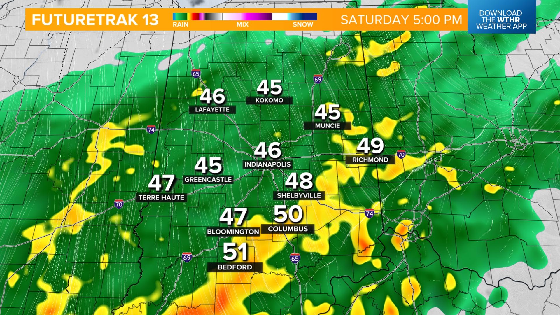 Additional 1-2 inches of rain expected through Sunday in central ...