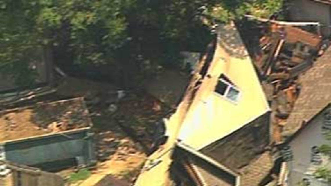 House under construction collapses during workers' lunch break | wthr.com