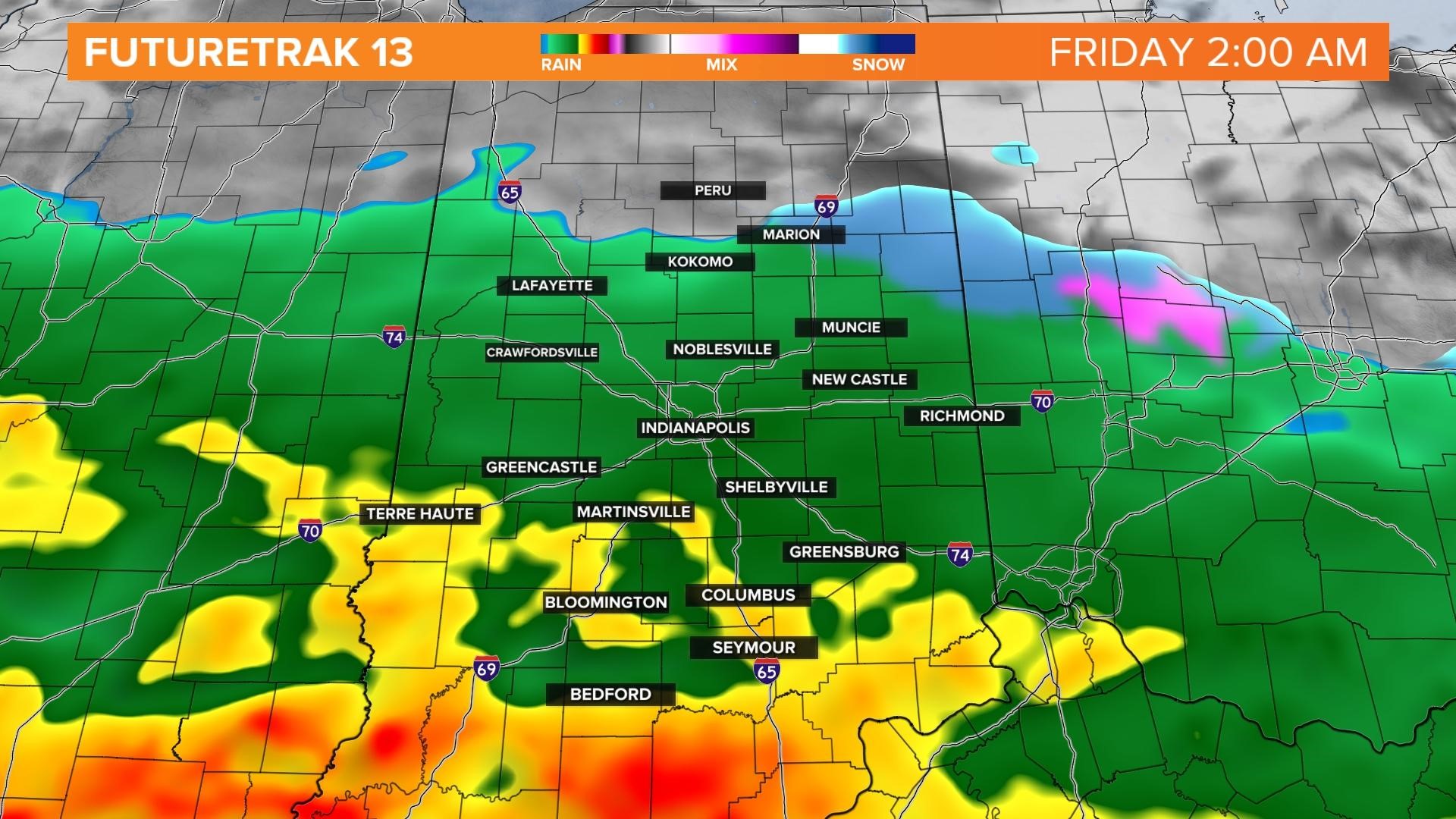Record temperatures Wednesday, heavy rain Friday | wthr.com