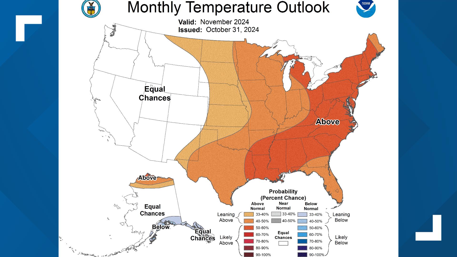 What weather to expect for Indiana this November 2024 | wthr.com